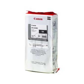 Canon PFI-320 BK - 300 ml - noir - original - réservoir d'encre - pour imagePROGRAF GP-200, GP ...