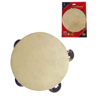 Tambour de Basque en bois et cuir 14 cm - Instruments de musiques ...