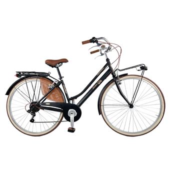 Vélo Retro Dolce Vita by Canellini CAPPUCCINO Dame Acier Noir - Vélo de ...