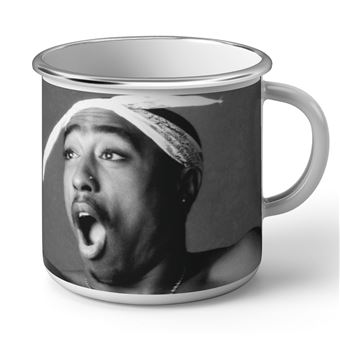 Fabulous Mug en métal émaille Tupac Shakur Portrait - Tasse et Mugs ...