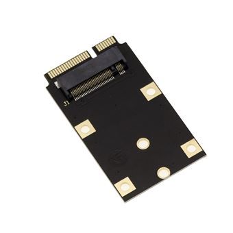 KALEA-INFORMATIQUE Adaptateur M2 M Key vers miniPCIe pour monter une carte M.2 sur un port Mini ...