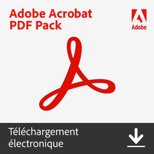 Adobe PDF Pack - Licence 1 an - 1 utilisateur - A télécharger ...