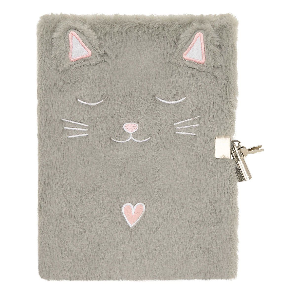 Journal Intime Peluche Chat - Draeger Paris - Carnets et journaux ...