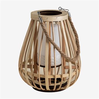 Lampe LED d'Extérieur sans fil Tulum SKLUM NATUREL 50,5 cm - Pièce ...