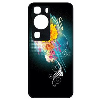 Coque My-Kase pour huawei P60 Pro - flower vector designs - Silicone ...