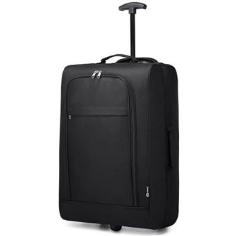 Valise Cabine 53 cm Souple Légère à 2 Roulettes Bagage à Main Avion ...