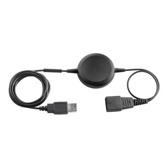 Jabra LINK 220 - Prise de casque micro - Déconnexion rapide pour USB ...