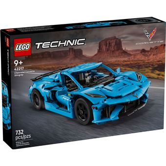 LEGO® Technic 42217 Chevrolet Corvette Stingray bleue - Lego - Achat ...