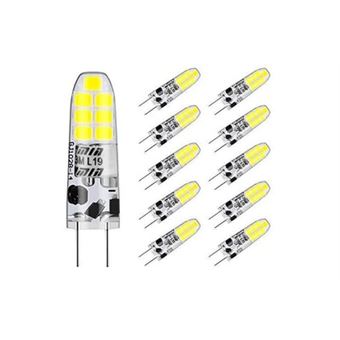 Ampoule led g4 blanc froid 6000k, auting g4 2w équivalent 20w g4 ampoule halogène,non dimmable ...