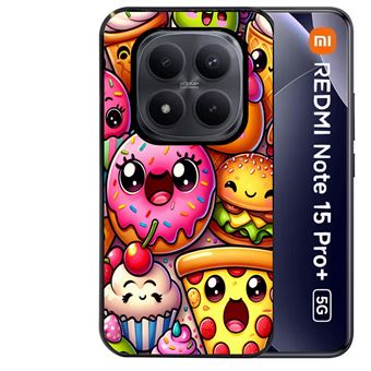 Coque noire Taperso pour Redmi note 15 PRO PLUS 5G avec motif anime ...