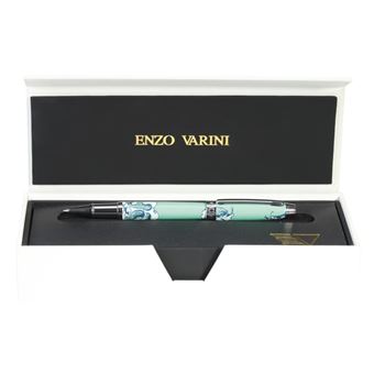 Stylo mini roller Taormina Tropea vert Enzo Varini - Stylo à bille ...