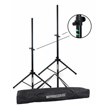 Pronomic SPS-2A Paire de Statifs pour Enceinte Alu avec Boulon de ...
