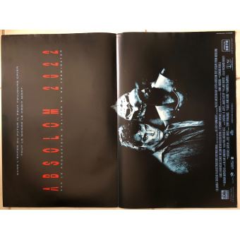 Absolom 2022 AFFICHE CINEMA ORIGINALE - Achat & prix | fnac