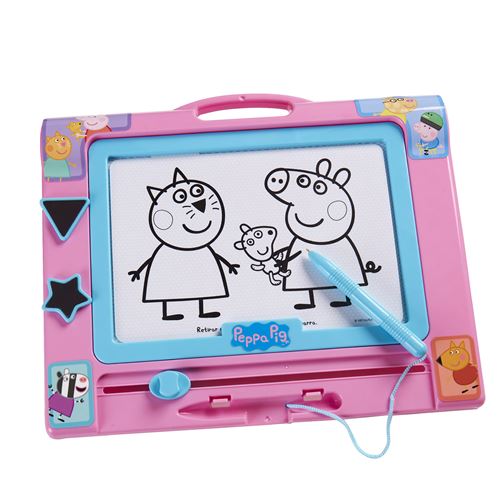 Planche à dessin magnétique Peppa Pig Magna Draw - Tablette Graphique ...