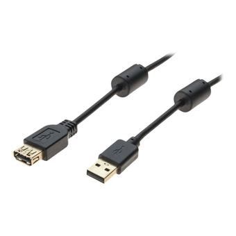 exertis Connect - Rallonge de câble USB - USB (M) pour USB (F) - USB 2. ...