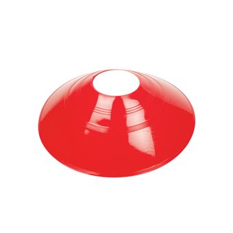 Plot de marquage ou délimitation pour entrainements en PVC Rouge ...