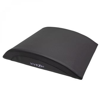Coussin d'exercices, matelas pour abdominaux - Noir - Vivezen ...