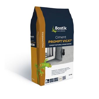 Ciment prompt VICAT P96 BOSTIK - sac 10 kg - 30124882 - Matériau de ...