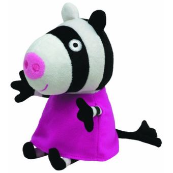 Ty Peppa Pig - Zoe Zebra - Peluche - Achat & prix | fnac