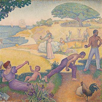 Paul Signac Poster Reproduction - Au Temps D'Harmonie: L'âge D'Or N'Est ...