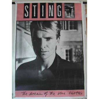 Sting - 61x85 cm - AFFICHE / POSTER - Achat & prix | fnac