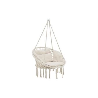 Hamac siège rond avec coussin chaise suspendue jusqu'à 150kg d'assise ...