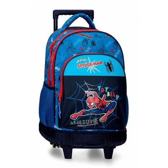 Marvel - Sac à dos à roulettes Spiderman Totally Awesome - 11215 - Sacs ...