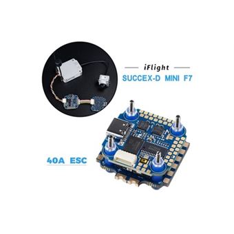 Iflight succex-d mini f7 twing stack (f7 + 40a esc) pour système dji ...