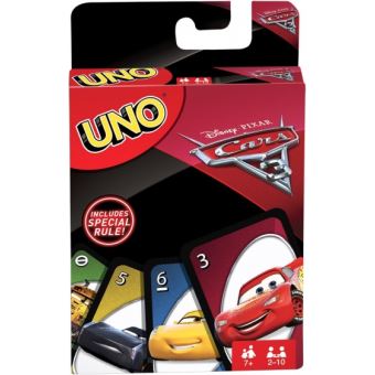 Mattel jeu de cartes UNO Disney Cars - Jeux classiques - Achat & prix ...