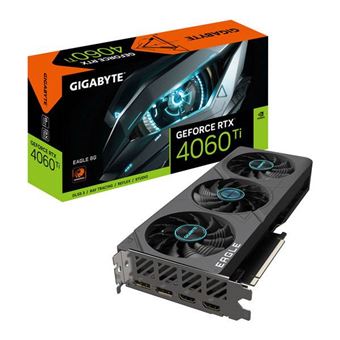 Carte graphique Gigabyte NVIDIA GeForce RTX 4060 Ti 8 Go EAGLE Ada Lovelace - Carte graphique ...