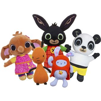 Peluche Héros du dessin animé Bing et ses amis Sula Pando Flop Hoppity ...
