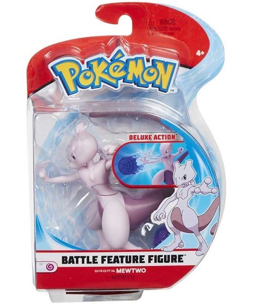 Figura Pokémon - Mewtwo Battle Figure - Merchandising Gaming - Pokémon ...