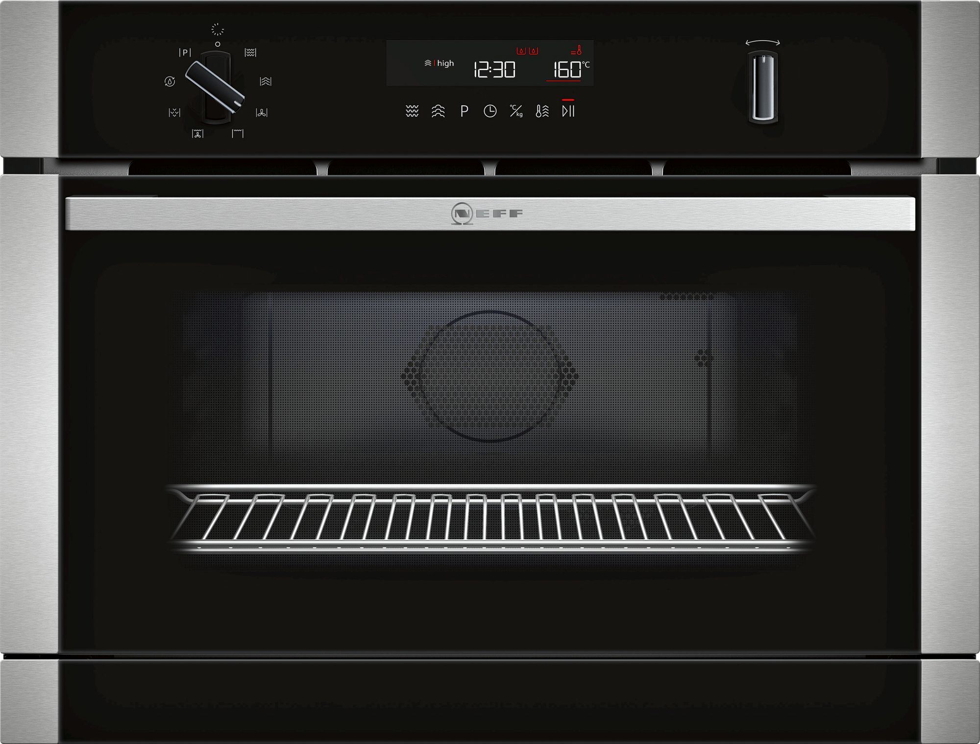 Neff N 50 C1APG64N0 - Four micro-ondes combiné - grill - encastrable ...