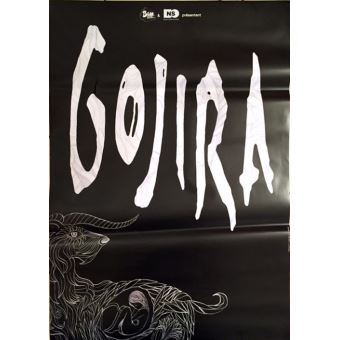 GOJIRA - 70x100 cm - AFFICHE / POSTER - Achat & prix | fnac