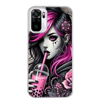 Coque Taperso pour Redmi Note 10 4G et 10S avec motif anime et gothic ...