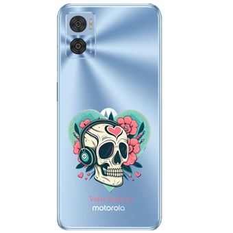 Coque Taperso pour Moto E22 et E22i personnalisable avec motif tete de ...