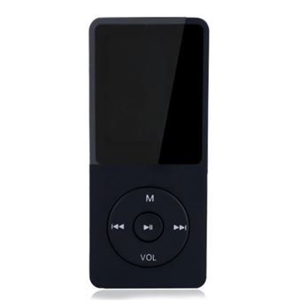 Baladeur MP3 MP4 1.8 pouces 4 GB mini Noir - Baladeur MP3 / MP4 - Achat ...