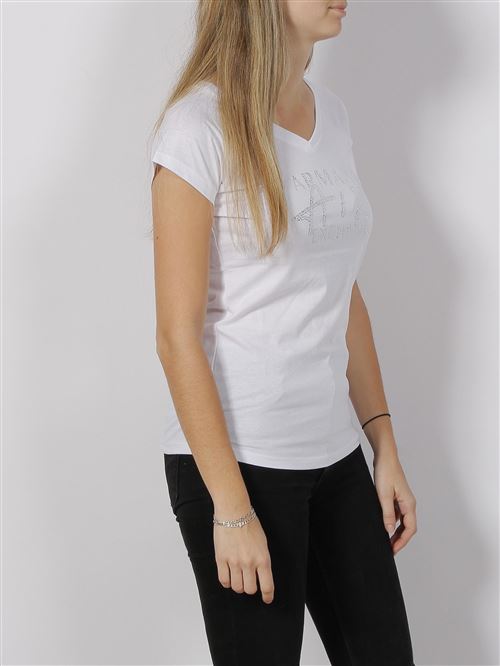Armani exchange white t shirt store
