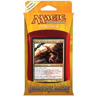 Magic the Gathering (MTG) Dragons Maze Intro Pack Rakdos Revelry ...