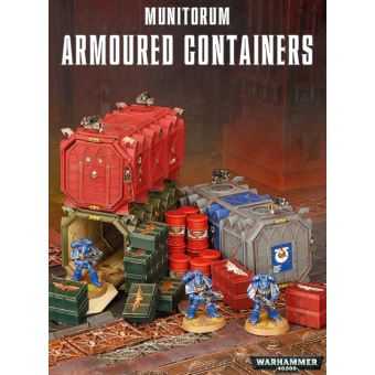 Warhammer 40K - Munitorum Armoured Containers - Jeu de stratégie ...