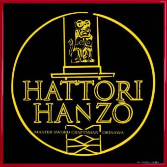 Poster Reproduction Encadré: Logos - Hattori Hanzo Master Sword ...