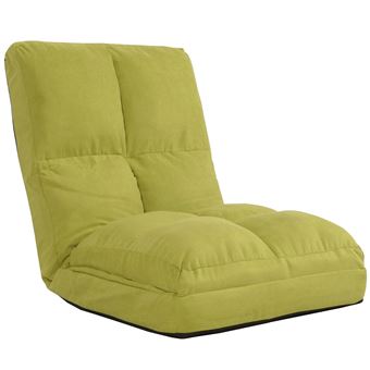 Fauteuil de sol MENDLER HWC-N45 velours vert - Achat & prix | fnac