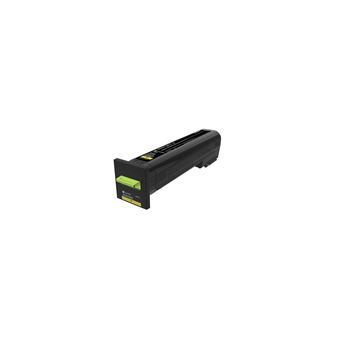 Lexmark - À rendement élevé - jaune - original - cartouche de toner ...