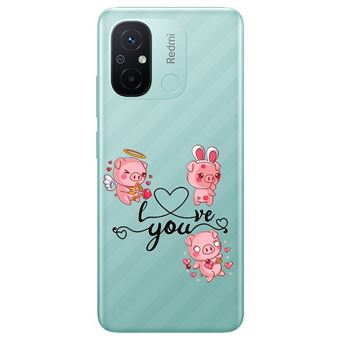 Coque Taperso pour Xiaomi Redmi 12C et 11A personnalisable motif cochon ...