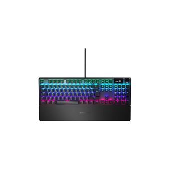 SteelSeries Apex 5 - Clavier - avec affichage, roue médias - backlit ...