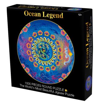 Puzzle 1000 Pièces - Ocean Legend (rond) - Puzzle - Achat & prix | fnac
