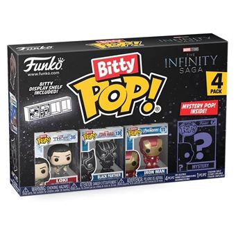 Figurine Bitty Pop! - Marvel Avengers - Pack De 4 Assortiment ...