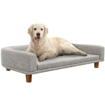Canapé chien lit pour chien design scandinave coussin déhoussable dim ...