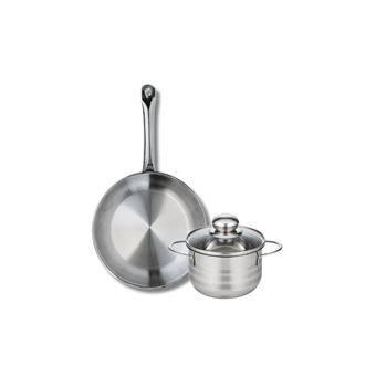 Ensemble de 1 Poêle de cuisson 28 cm et 1 faitout 16 cm Elo Profi Brillant - Casserole - Achat ...