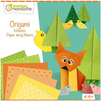 Coffret créatif - Origami Initiation - Multicolore - L 27 x H 7 x l 27 ...